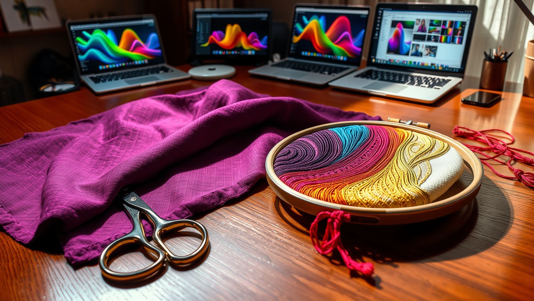 How to Use Color Blending Techniques in Machine Embroidery for Stunning ...