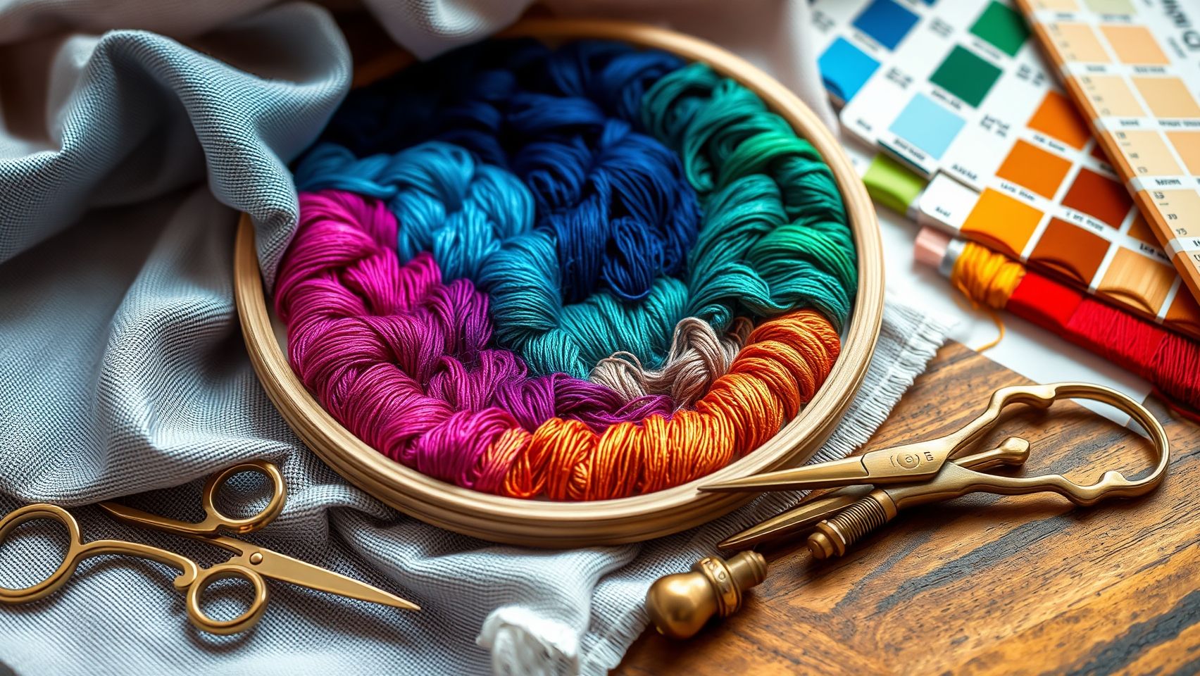 How to Use Color Blending Techniques in Machine Embroidery for Stunning ...