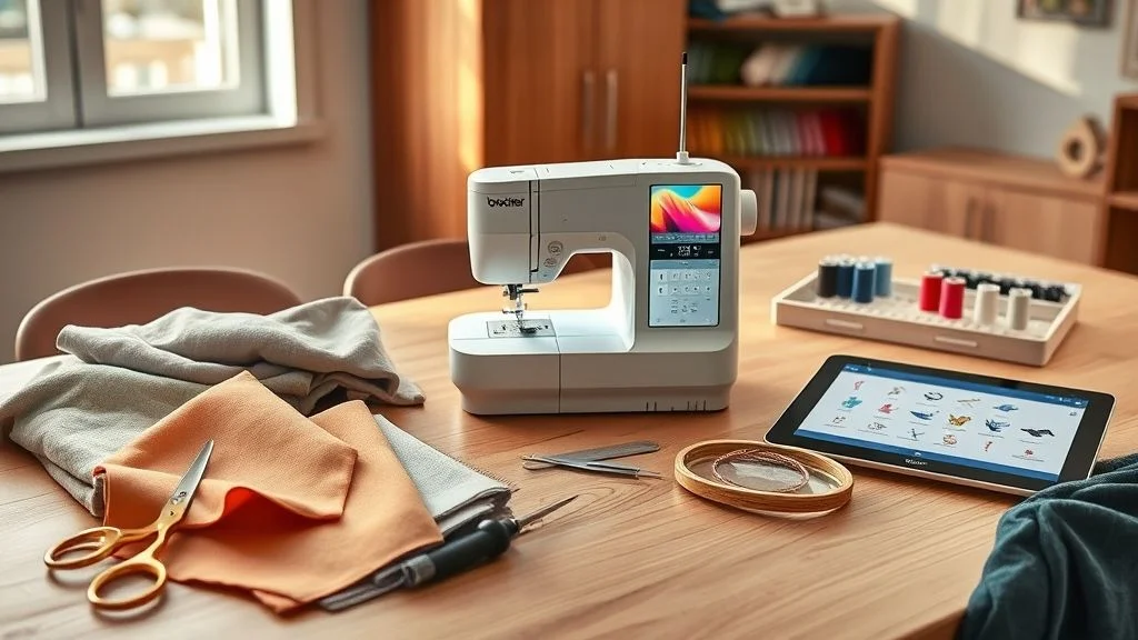 How to set up Brother SE700: pros, cons - Latest Embroidery