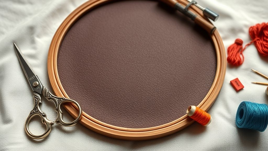 How to Embroider on Leather Without Damage in 5 Simple Steps - Latest ...
